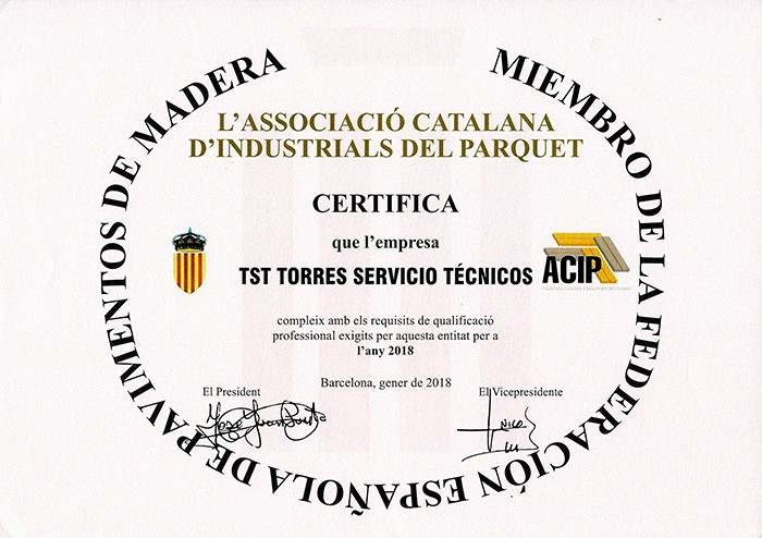 Certificados - TST Servicios Técnicos